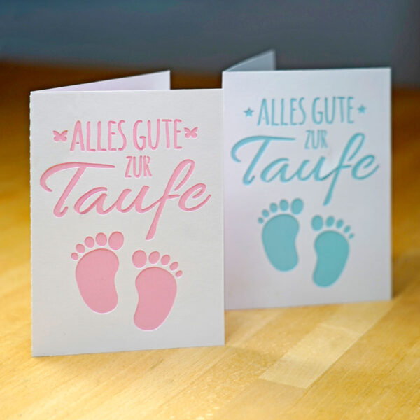 Karte Einladung zum Geburtstag selber plotten - Plotterdatei